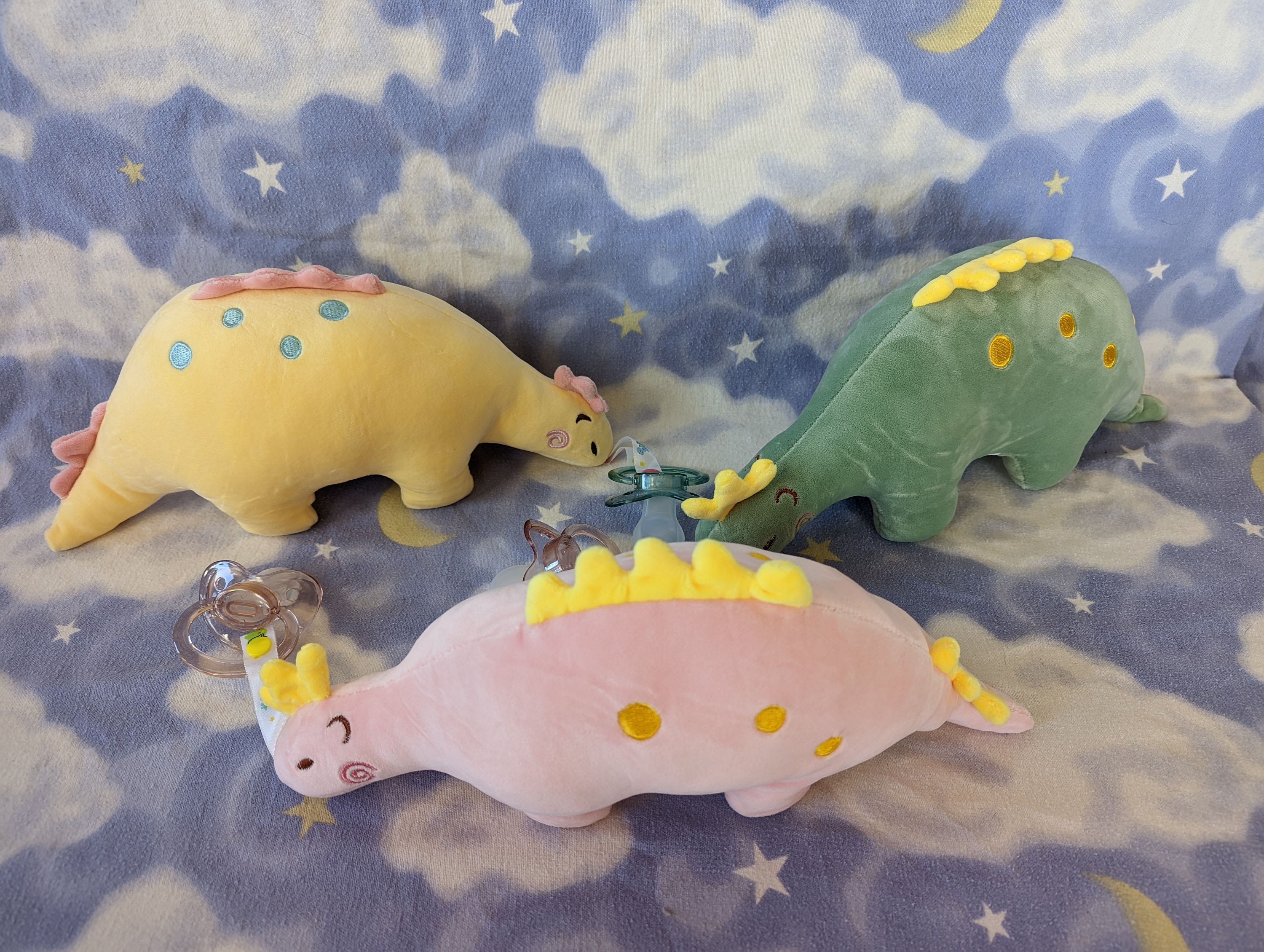 Dino Paci Pet ABDL Pacifier Dino Paci Little Space Plush - Etsy