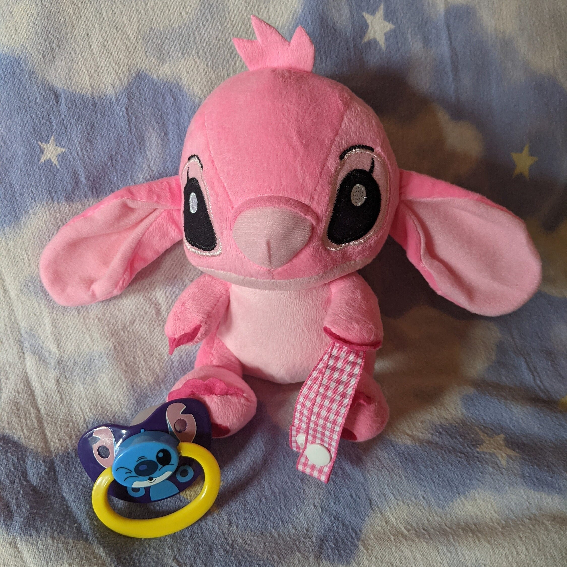 Little Space Stitch & Angle Plushies Adult Pacifier Adult - Etsy