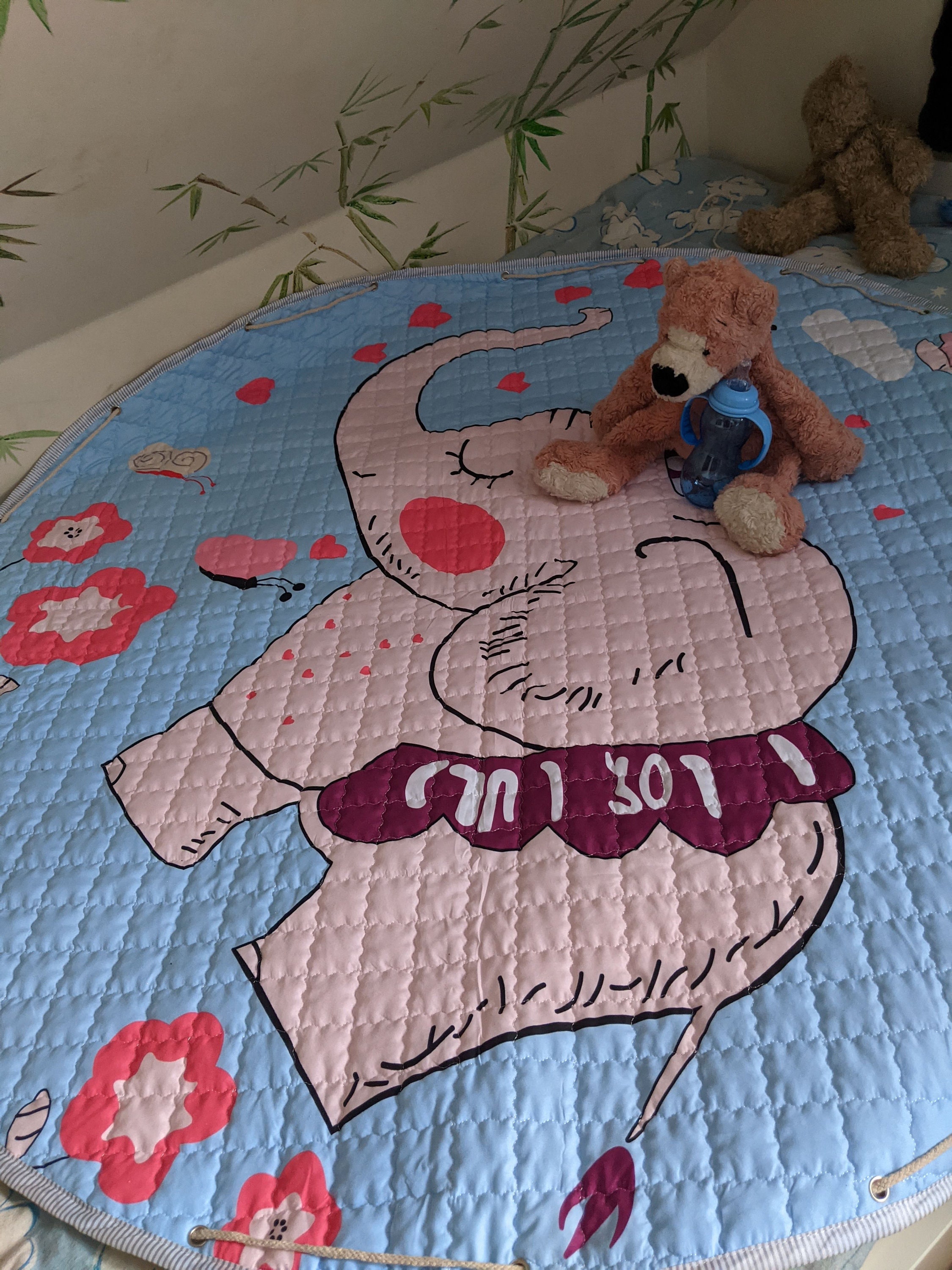 ABDL Little Space Play Mat Adult Baby Play Mat Elephant Play | Etsy