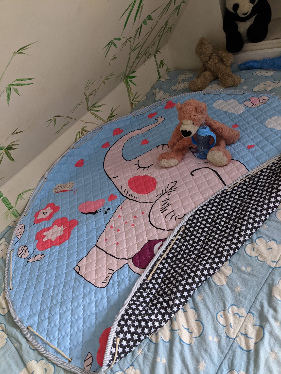 ABDL Little Space Play Mat Adult Baby Play Mat Elephant Play | Etsy