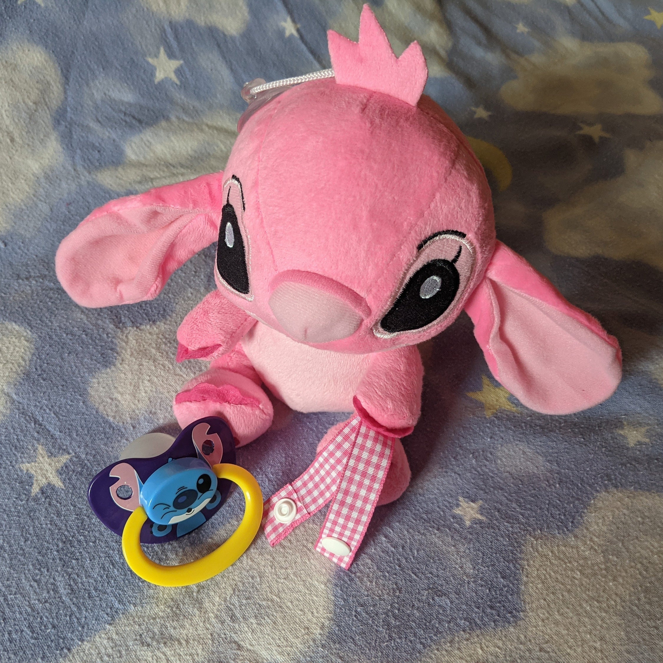 Little Space Stitch & Angle Plushies Adult Pacifier Adult - Etsy