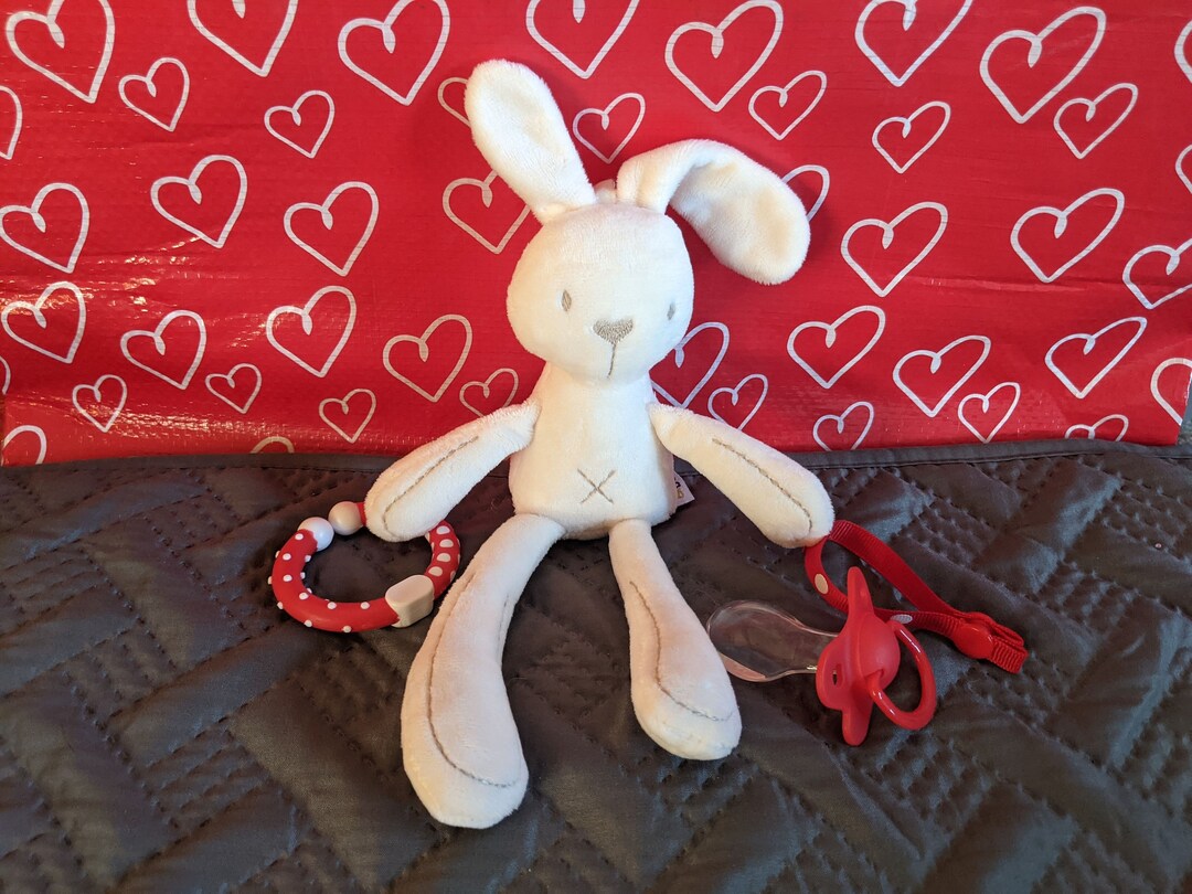 Valentine Bunny ABDL Pacifier Adult Paci Mature Bunny - Etsy