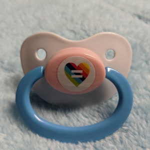 Trans Paci, ABDL Pacifier, LGBTQ Pacifier, Little Space, Adult Pacifier ...
