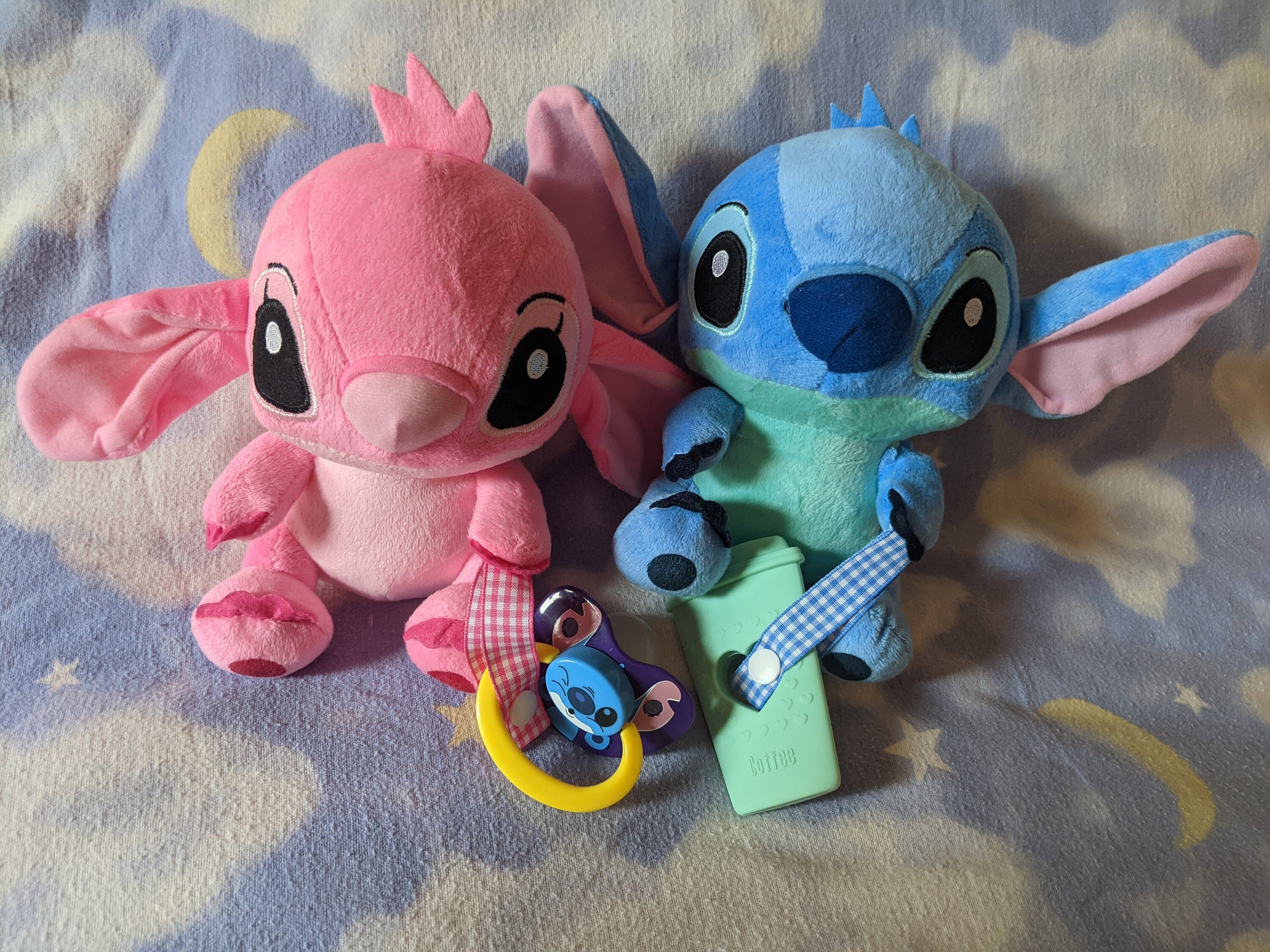 Little Space Stitch & Angle Plushies Adult Pacifier Adult - Etsy
