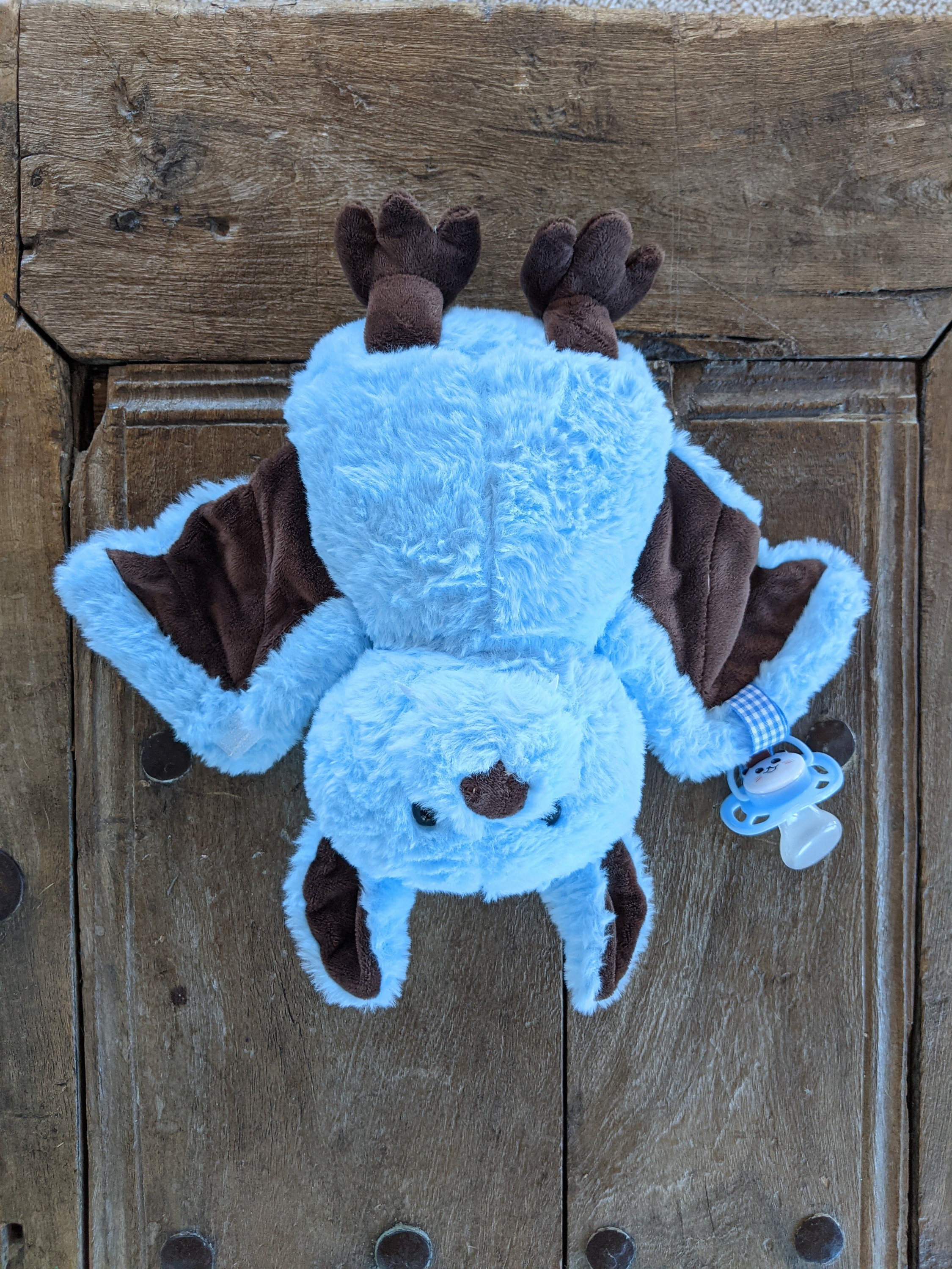 Adult Pacifier Plush Bat Bat Pacifier Little Space ABDL - Etsy