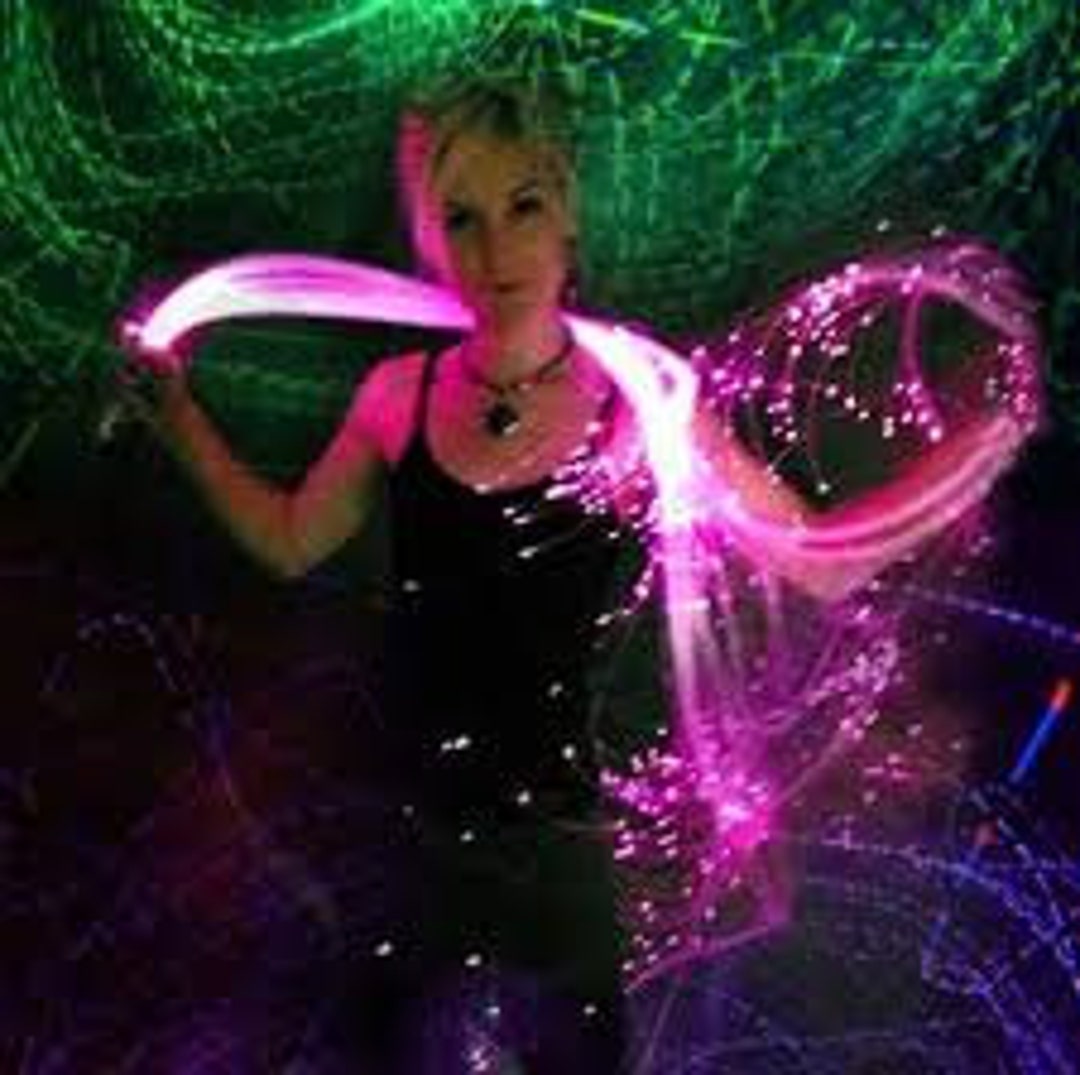 Rave Laser Whip, Night Dance Whip, Fiber Optic Whip - Etsy