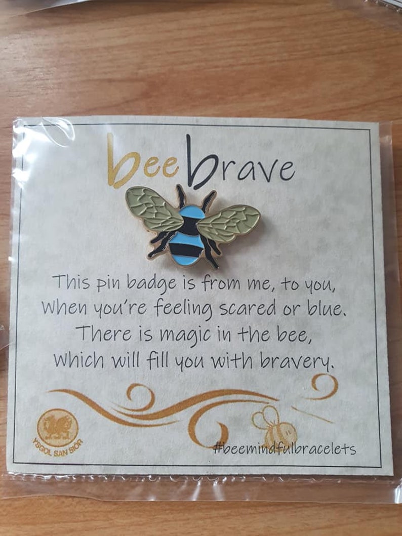 Bee Pin Badge and Poem - Etsy