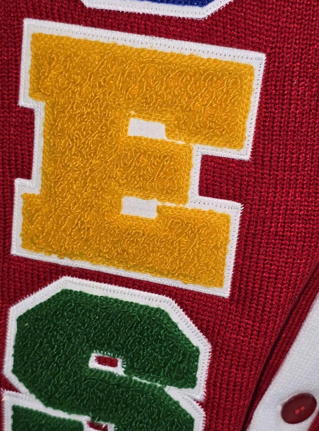 Order of the Eastern Star Varsity Letter Cardigan - Etsy