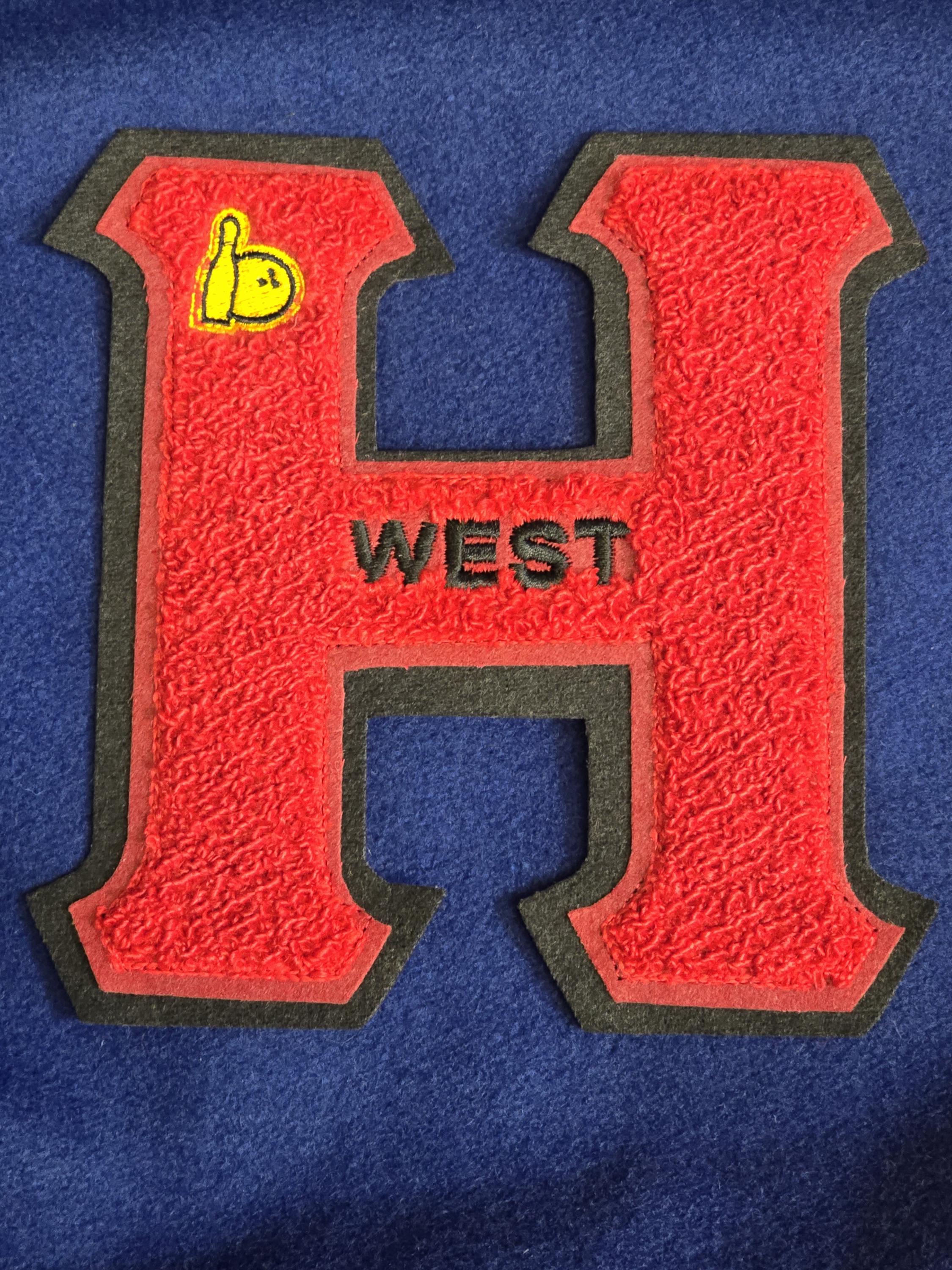 Chenille Varsity Letter Various Sizes - Etsy