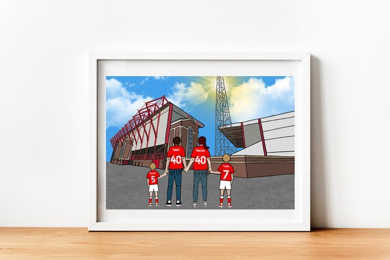 Personalised Barnsley FC Art Print - Etsy UK
