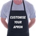 Print4u Personalised Custom Printed Mens Apron Nobodys Perfect With Any ...