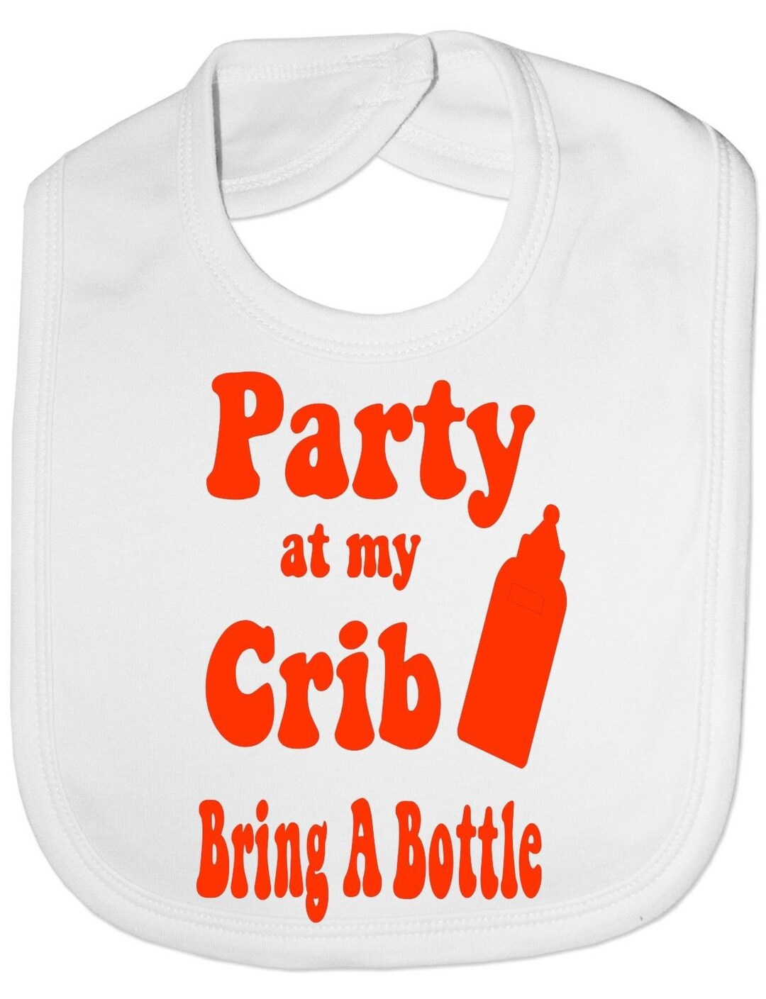 Party at My Crib Funny Baby Toddler Newborn Bibs Baby Gift - Etsy