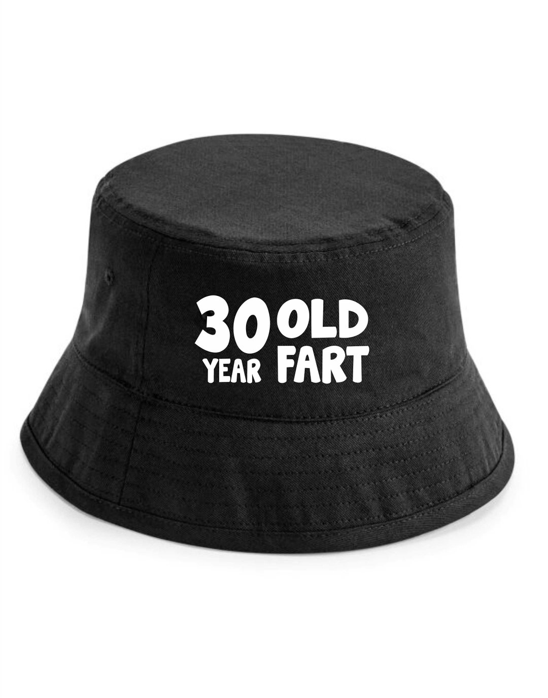 Print4u 30 Year Old Fart Bucket Hat Funny Birthday 30th Gift for Men ...