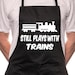 Print4u Personalised Custom Printed Mens Apron Nobodys Perfect With Any ...