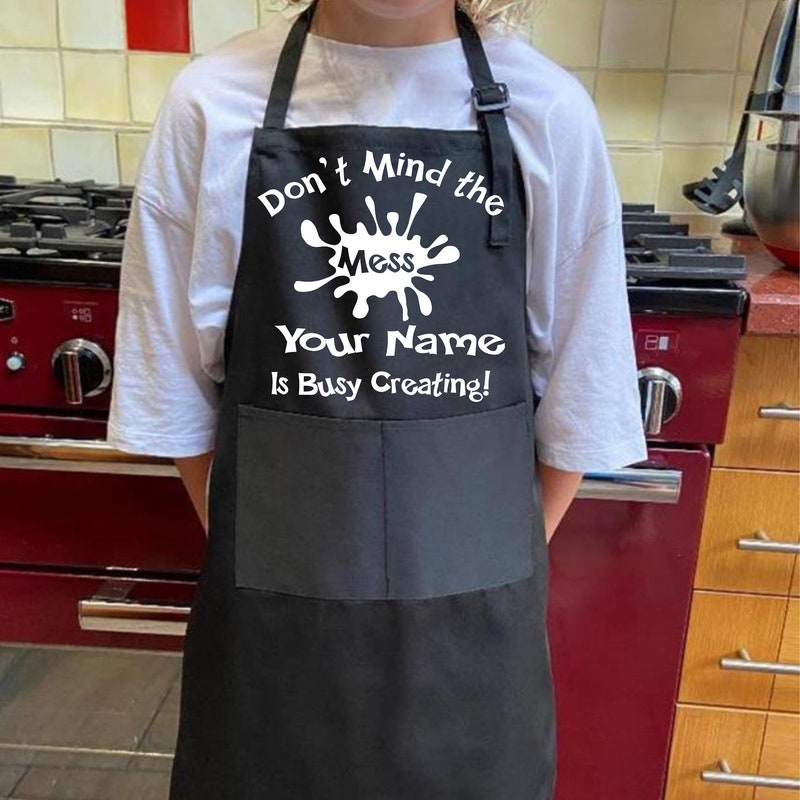 Personalised Teen Apron - Etsy UK