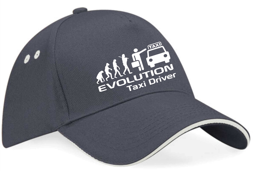 Print4u Evolution of A Taxi Driver Baseball Cap Funny Birthday Gift for ...