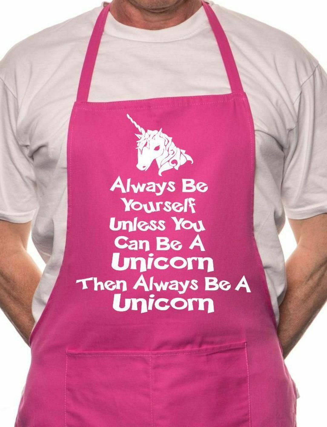 Print4u Always Be Yourself Unicorn BBQ Cooking Funny Novelty Apron - Etsy