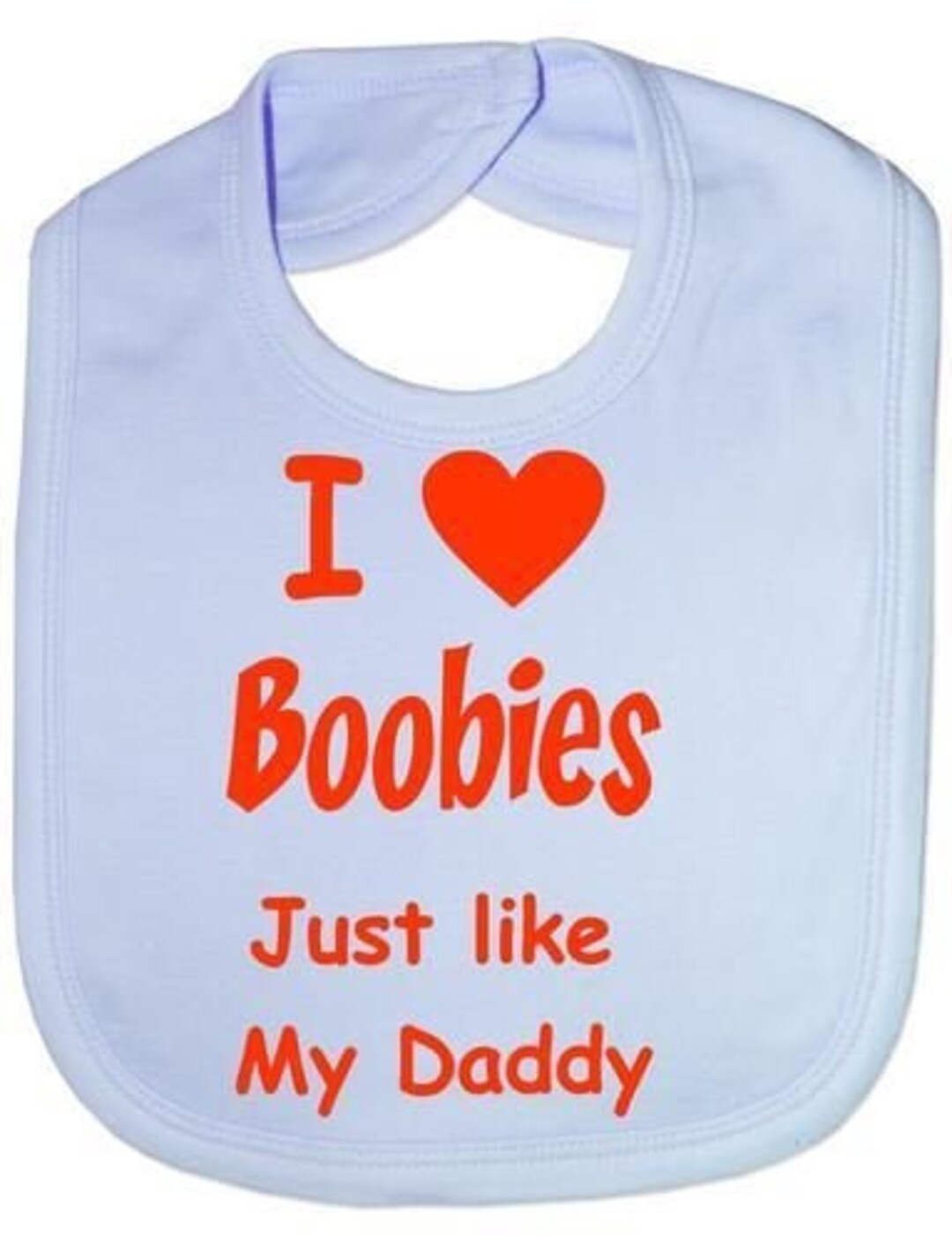 I Love Boobies Funny Baby Toddler Newborn Bibs Baby Gift - Etsy UK