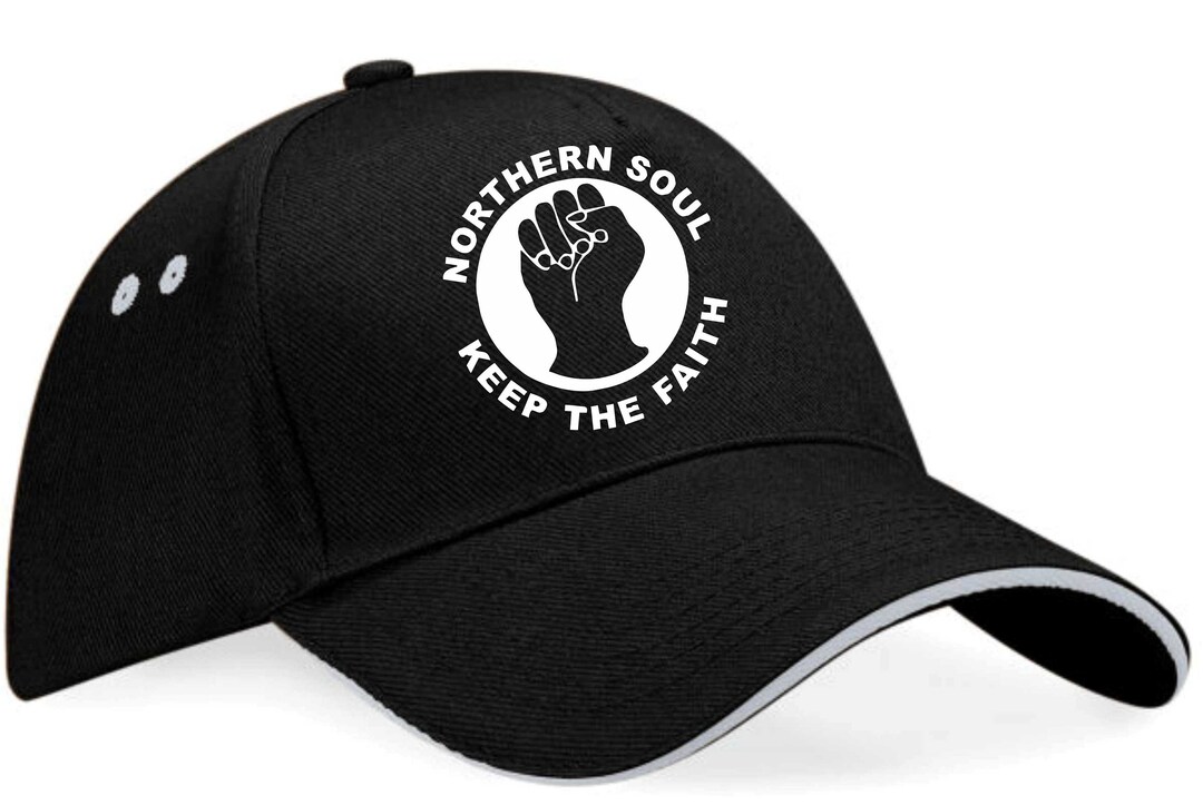 Print4u Northern Soul Baseball Cap Birthday Gift Music Lovers Present ...