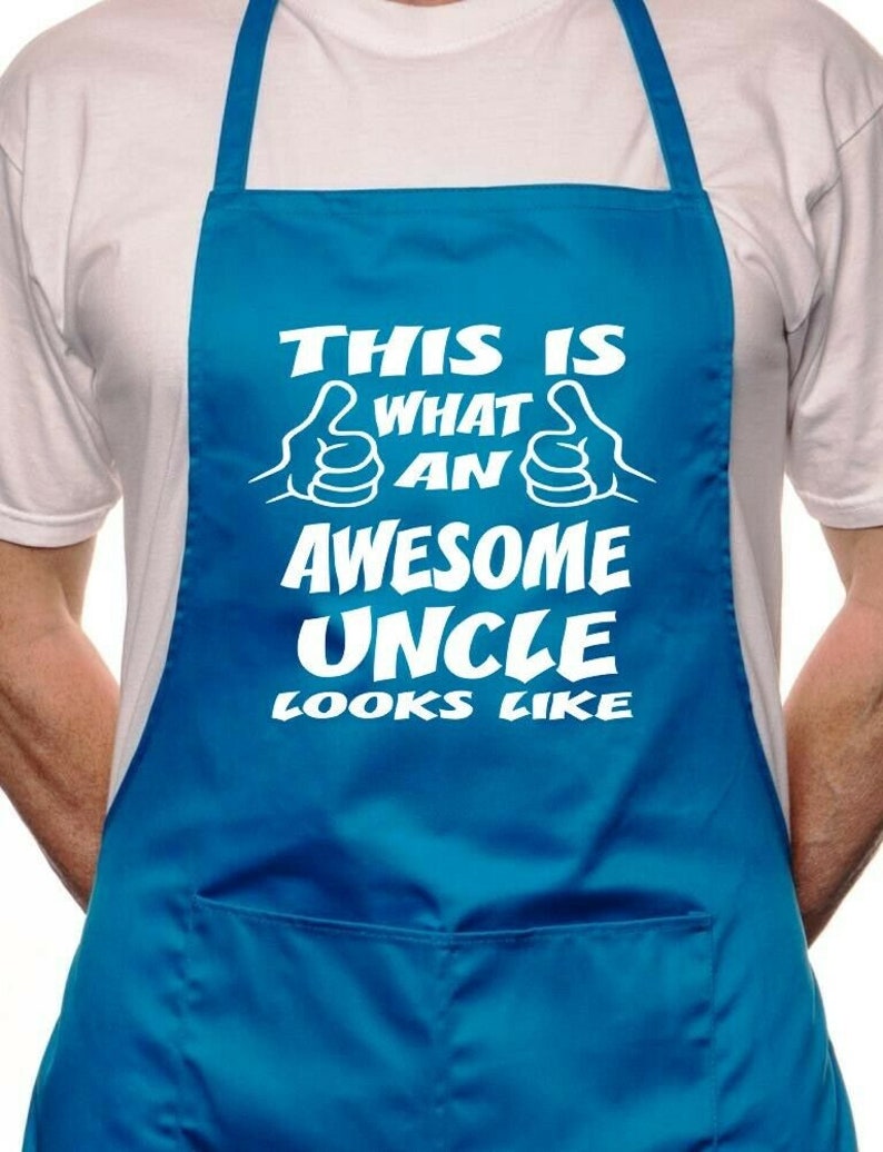Uncle BBQ Apron, Funny Cooking Gift - Etsy