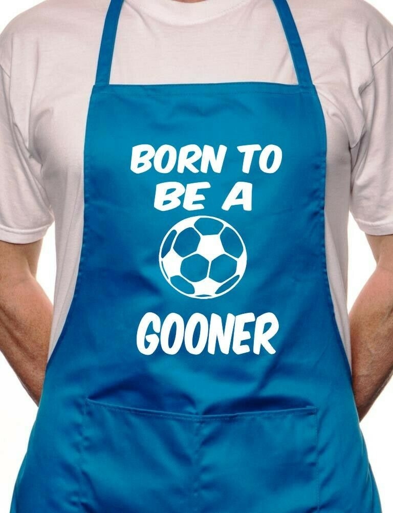Print4u Arsenal Born to Be Gooner BBQ Cooking Funny Novelty - Etsy UK