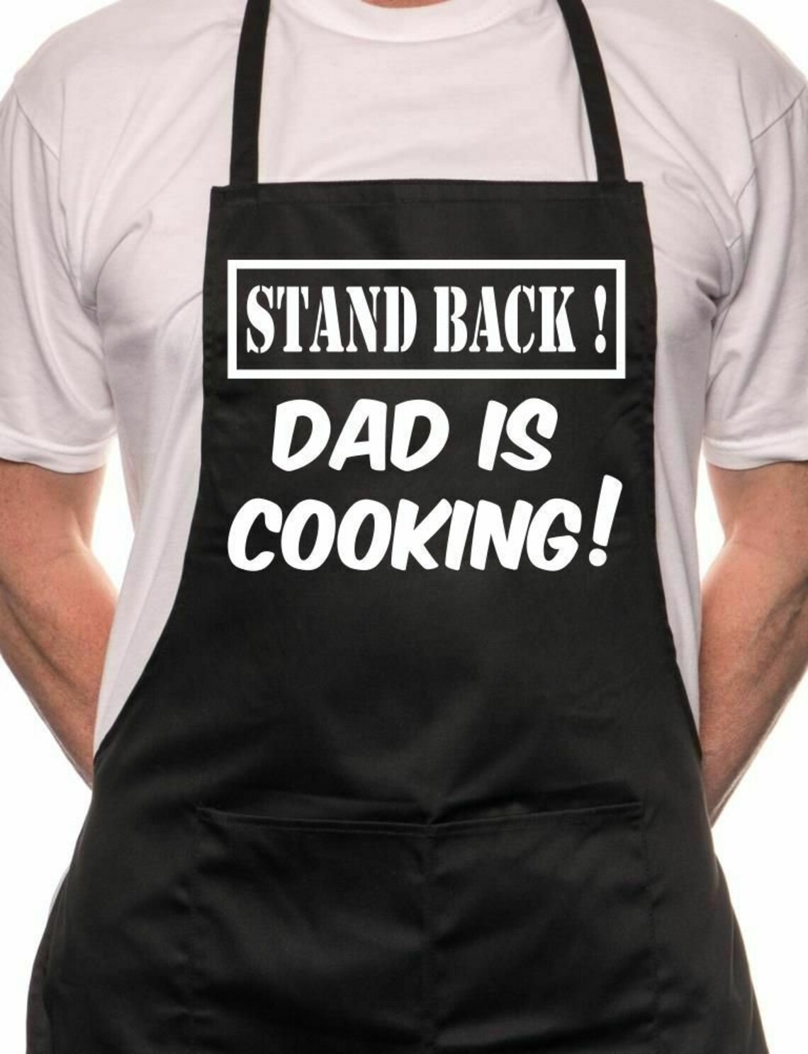 Print4u Stand Back Dad is Cooking Fathers Day BBQ Cooking | Etsy