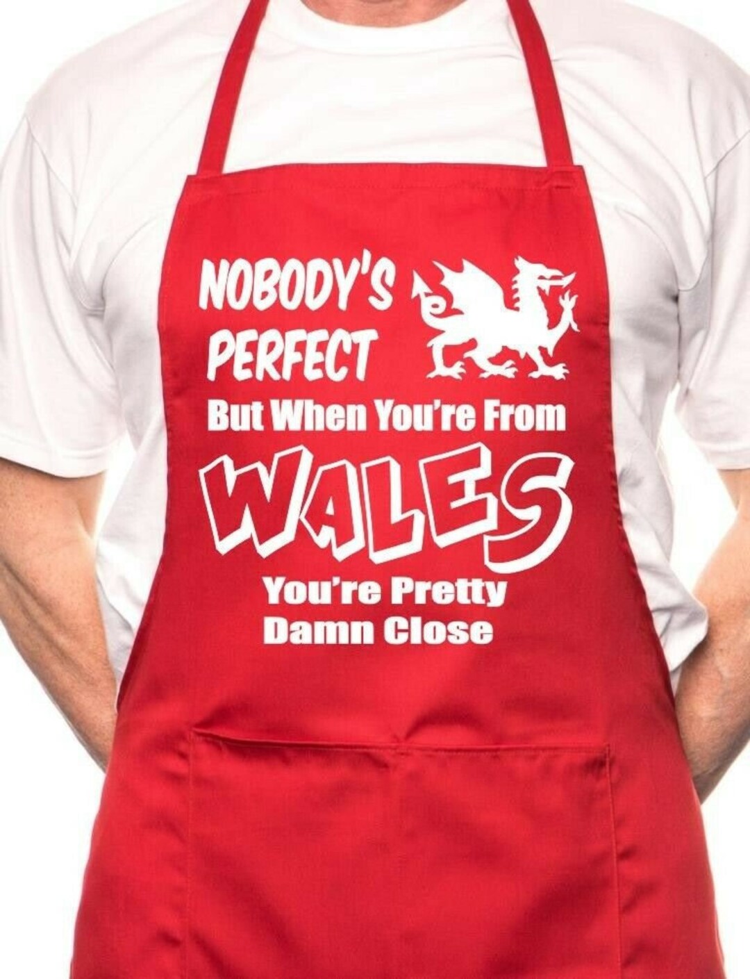 Print4u Wales Welsh Perfect BBQ Cooking Funny Novelty Apron - Etsy