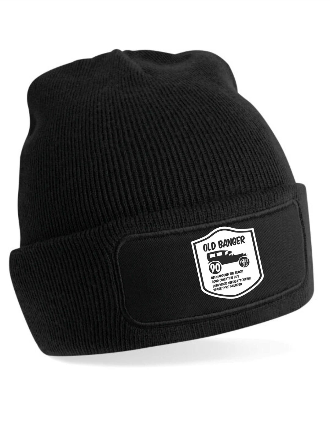 90th Birthday Beanie Hat: Old Banger Funny Gift - Etsy