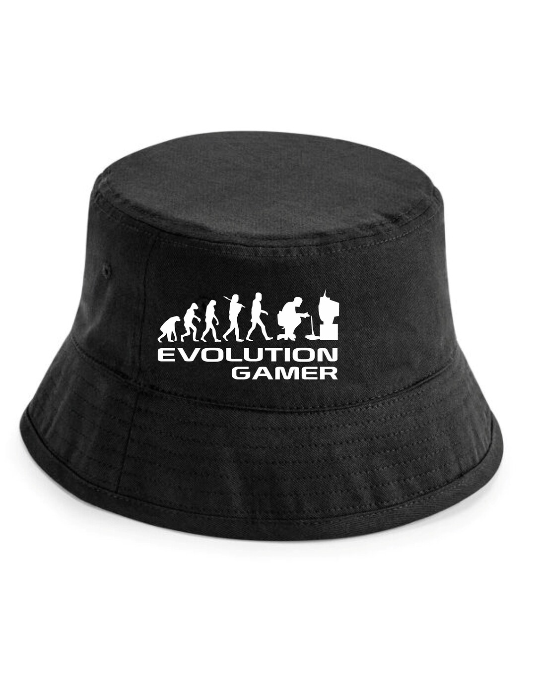 Evolution of A Gamer Bucket Hat, Birthday Gift - Etsy