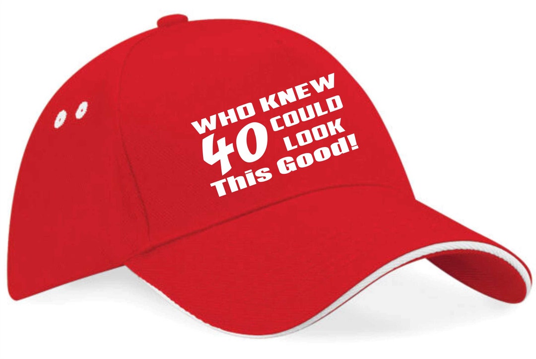 Funny 40th Birthday Baseball Cap, Novelty Gift - Etsy