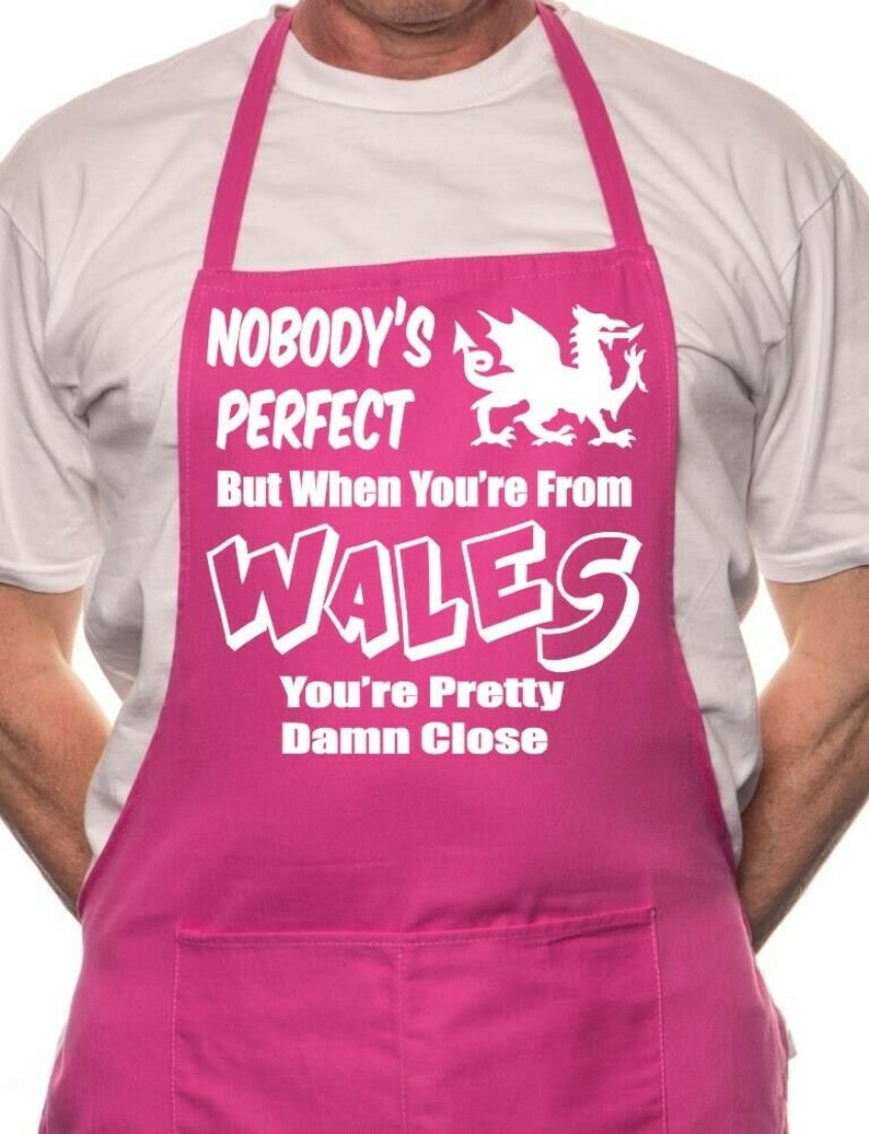 Print4u Wales Welsh Perfect BBQ Cooking Funny Novelty Apron - Etsy