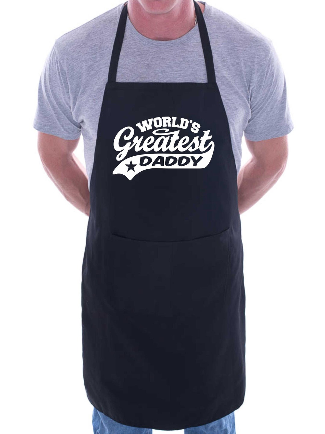 Print4u Apron Greatest Daddy Gift for Him Birthday Funny Father's Day ...