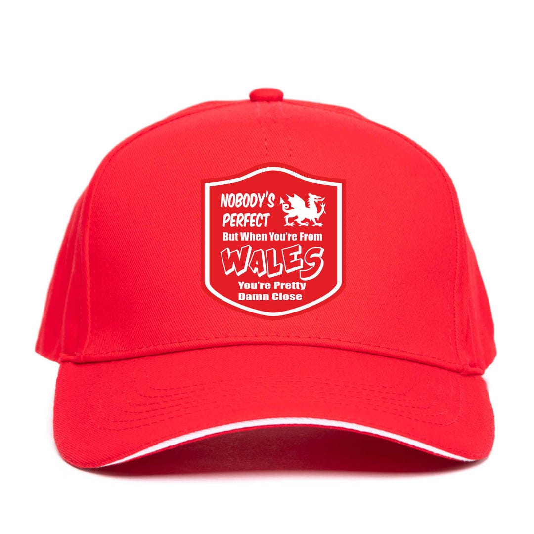 Welsh Pride Baseball Cap: Funny Wales Birthday Gift, UK Made - Etsy
