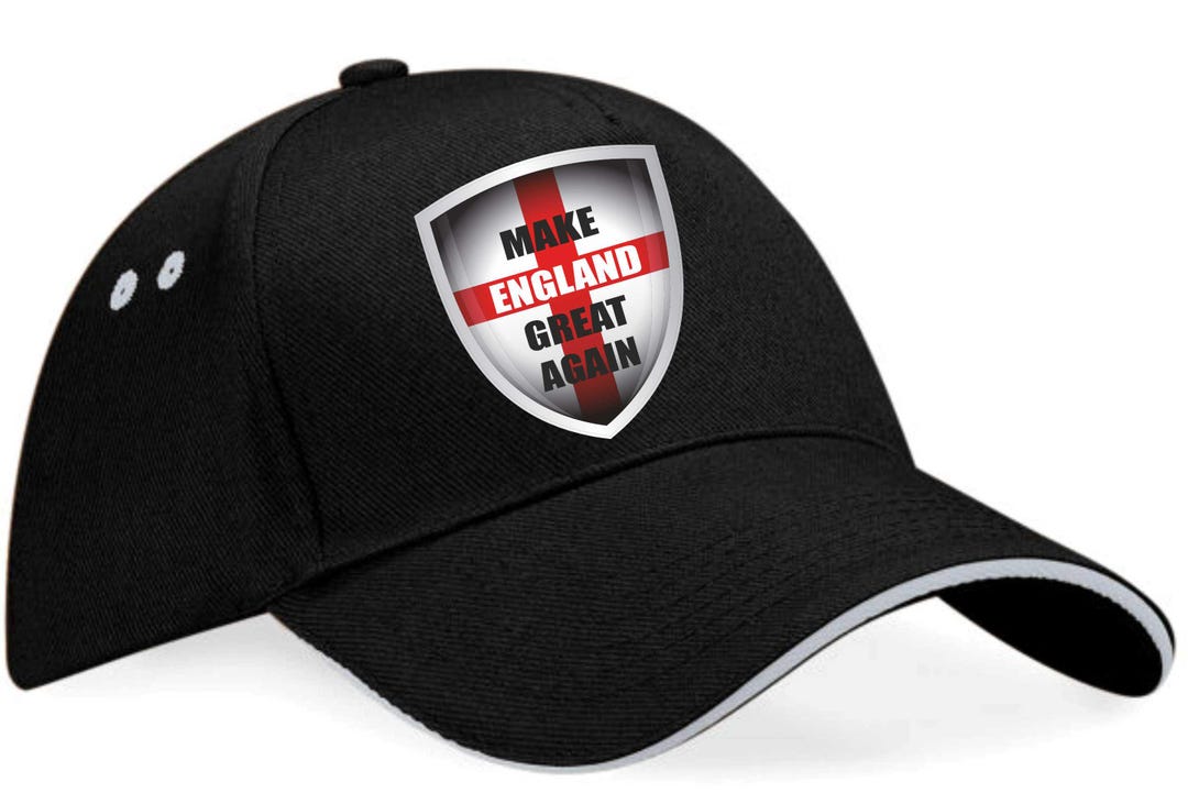 England St George Cross Cotton Baseball Cap – Patriotic Shield - Etsy