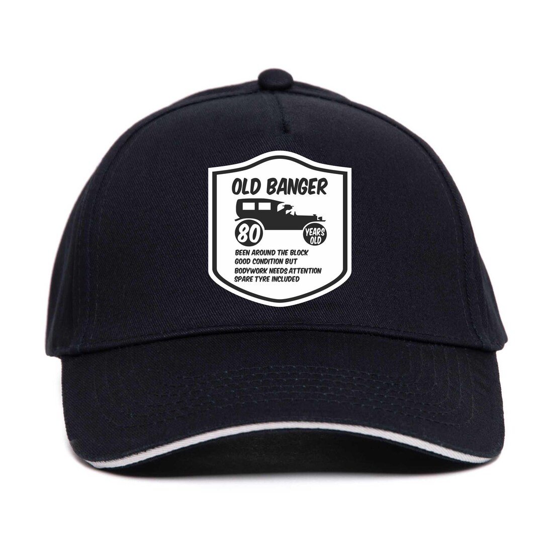 Old Banger Baseball Cap, 80th Birthday Gift for Men and Women - Etsy