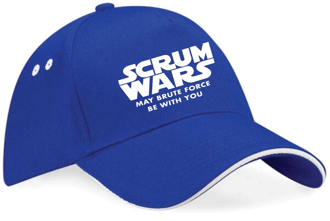 Print4u Scrum Wars Baseball Cap Rugby Sports Funny Birthday Gift for ...