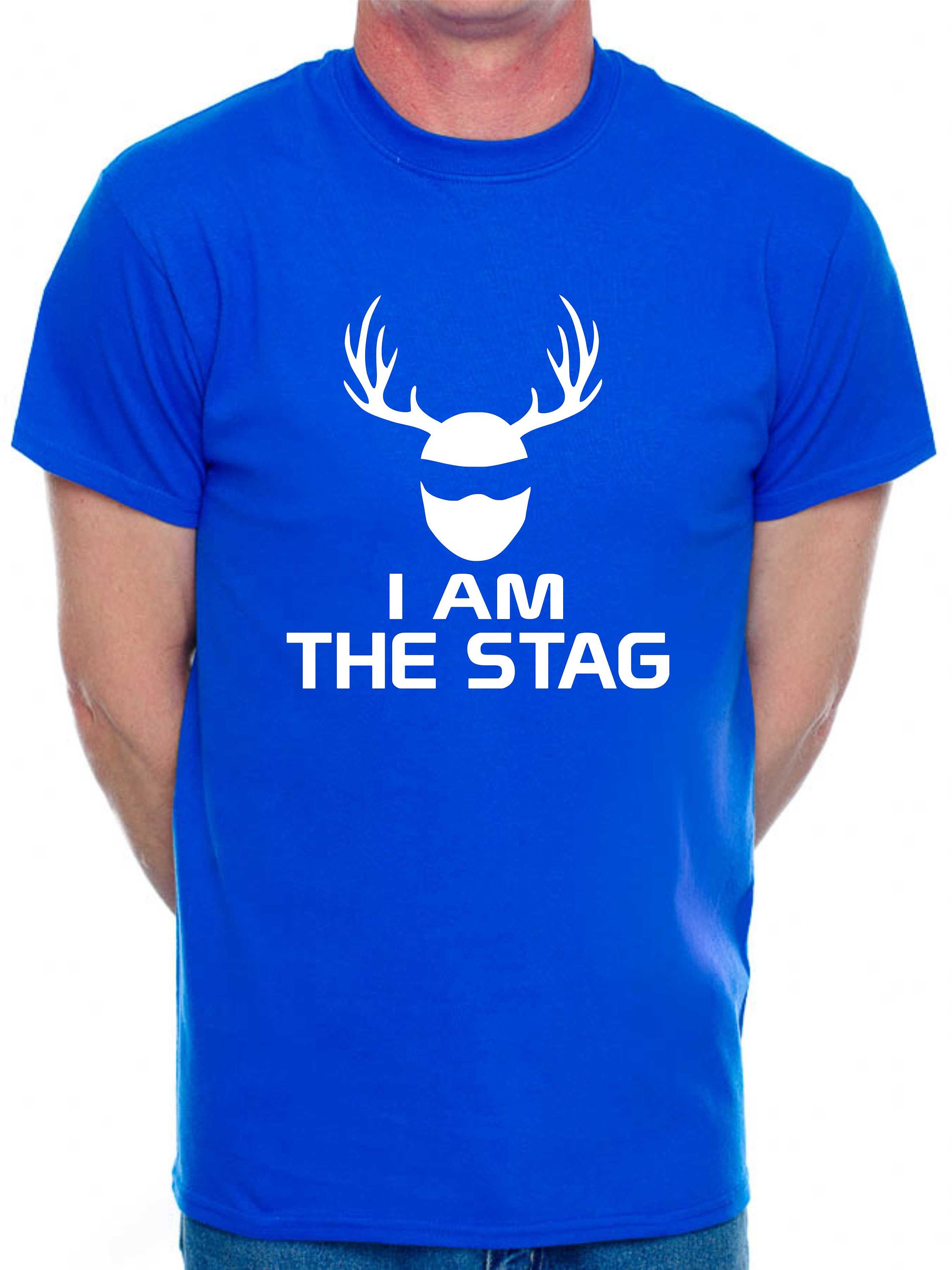 Print4u I Am the Stag Funny Mens Stag Night Stag Do T-shirt - Etsy UK