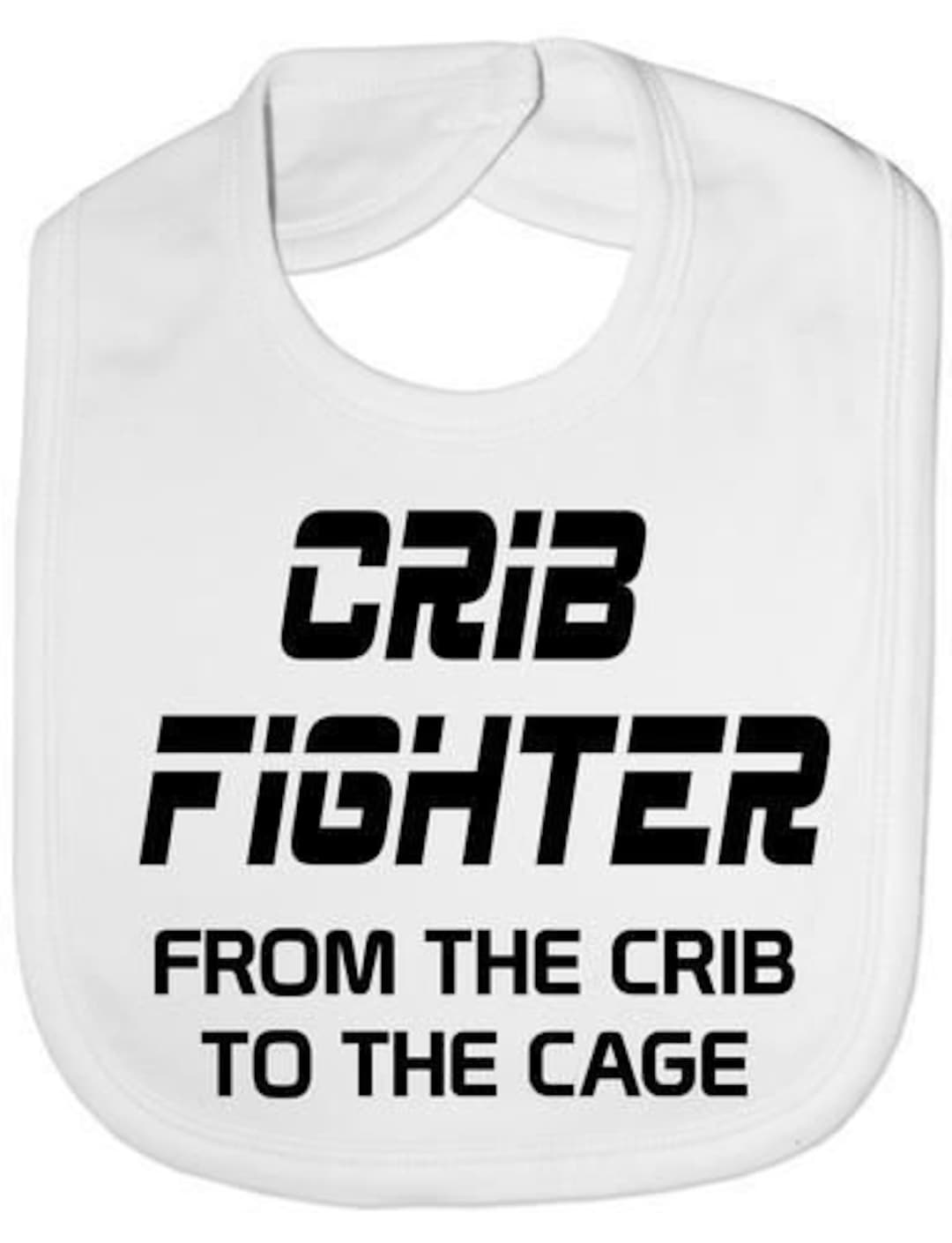 Crib Fighter UFC MMA Funny Baby Toddler Newborn Bib Baby Gift - Etsy