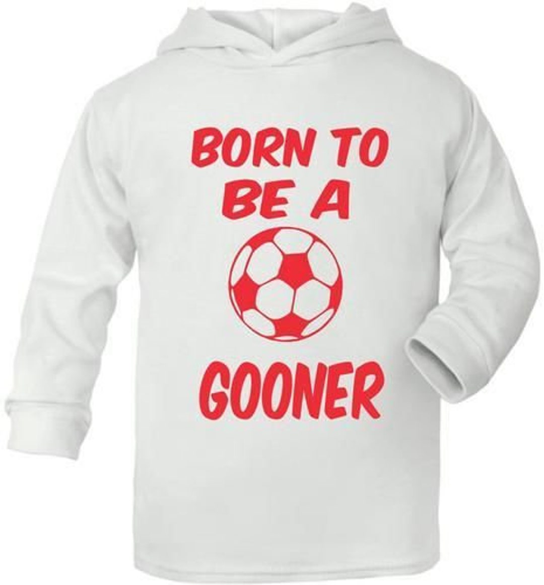 Print4u Born to Be A Gooner Baby Hoodie - Etsy