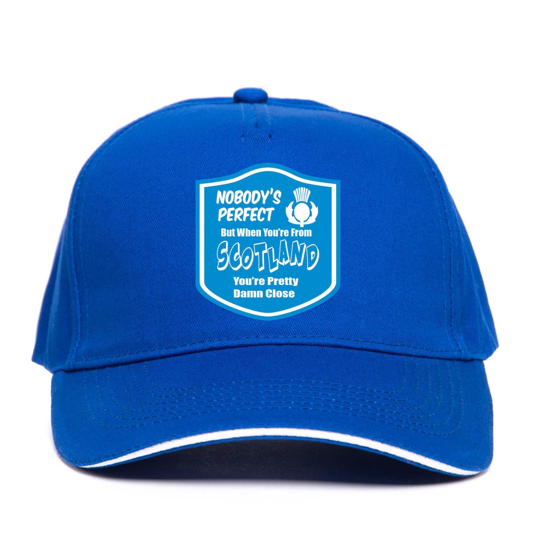 Print4u Proud to Be From Scotland Baseball Cap Scottish Funny Birthday ...