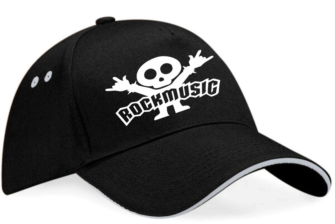 Print4u Rock Music Baseball Cap Music Lover Birthday Gift for Men ...