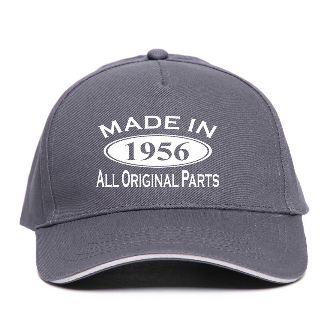 Print4u Made in 1956 Baseball Cap 70th Birthday Present for Men and ...