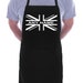 Print4u Personalised Custom Printed Union Jack Flag BBQ Apron With Any ...