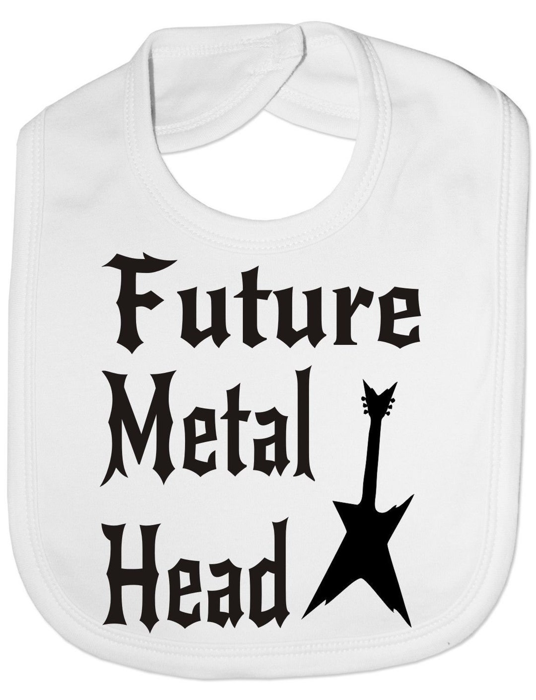Future Metal Head Funny Baby Toddler Newborn Bib Baby Gift - Etsy