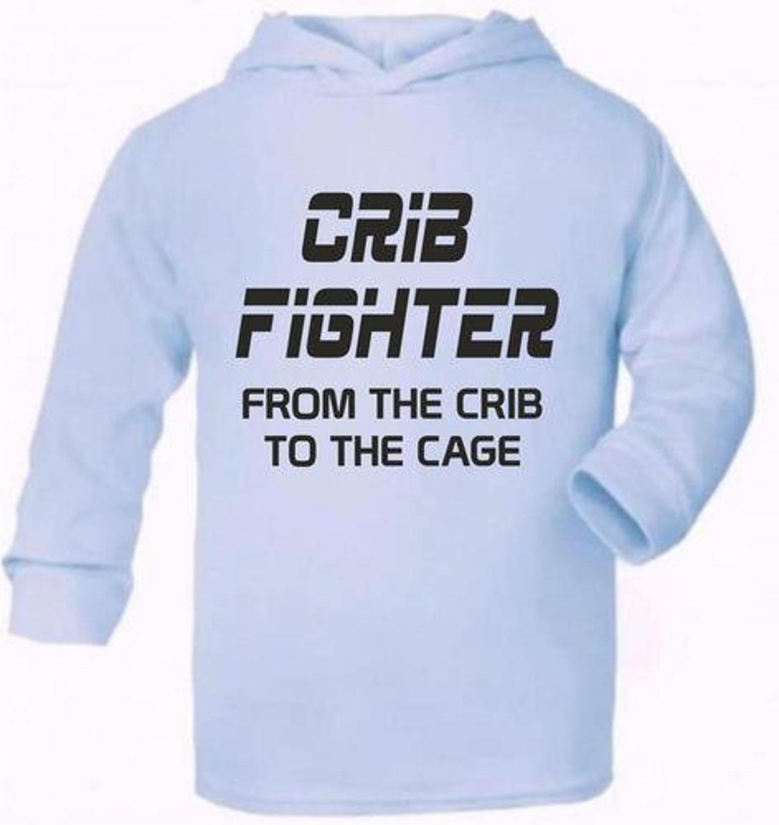 Print4u Crib Fighter UFC/MMA Funny Baby Hoodie - Etsy