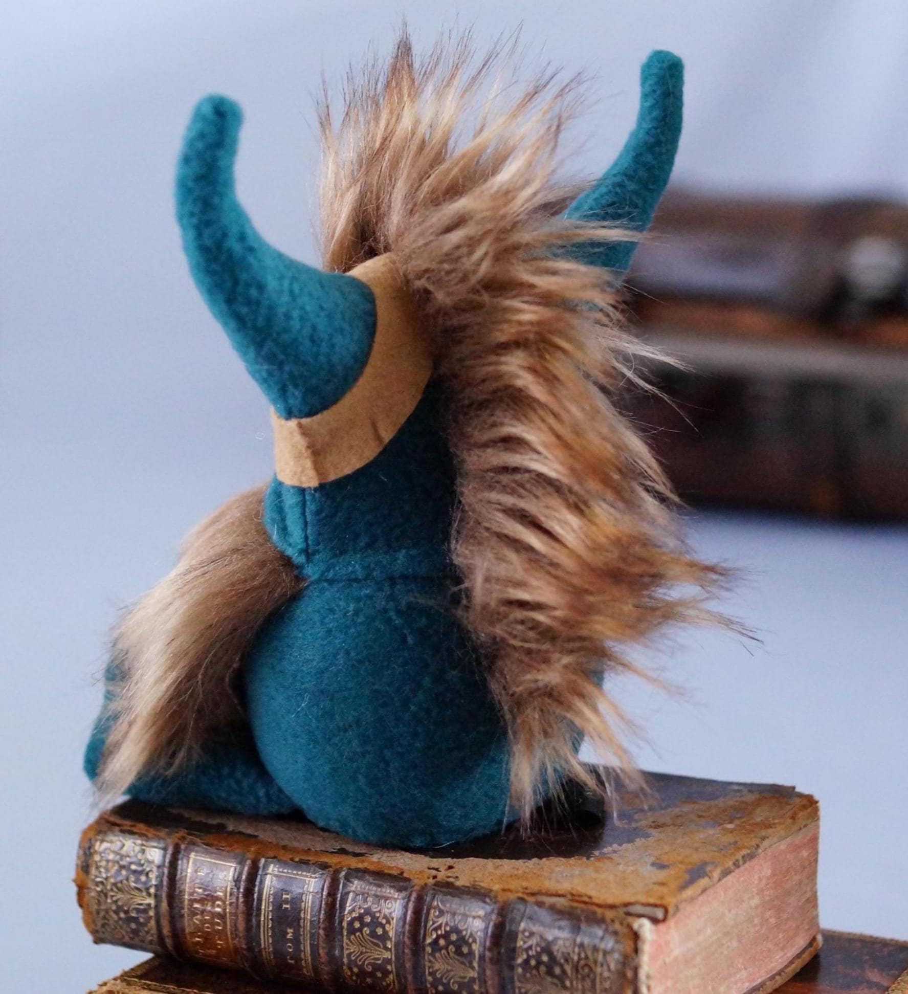 Viking Gnome With Mohawk – Fleece & Felt Rustic Scandinavian Decor - Etsy