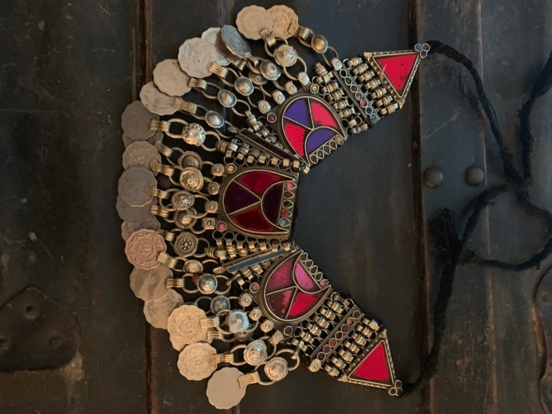 Vintage Pakistani Paisa Coin Headdress (heavy) - Etsy