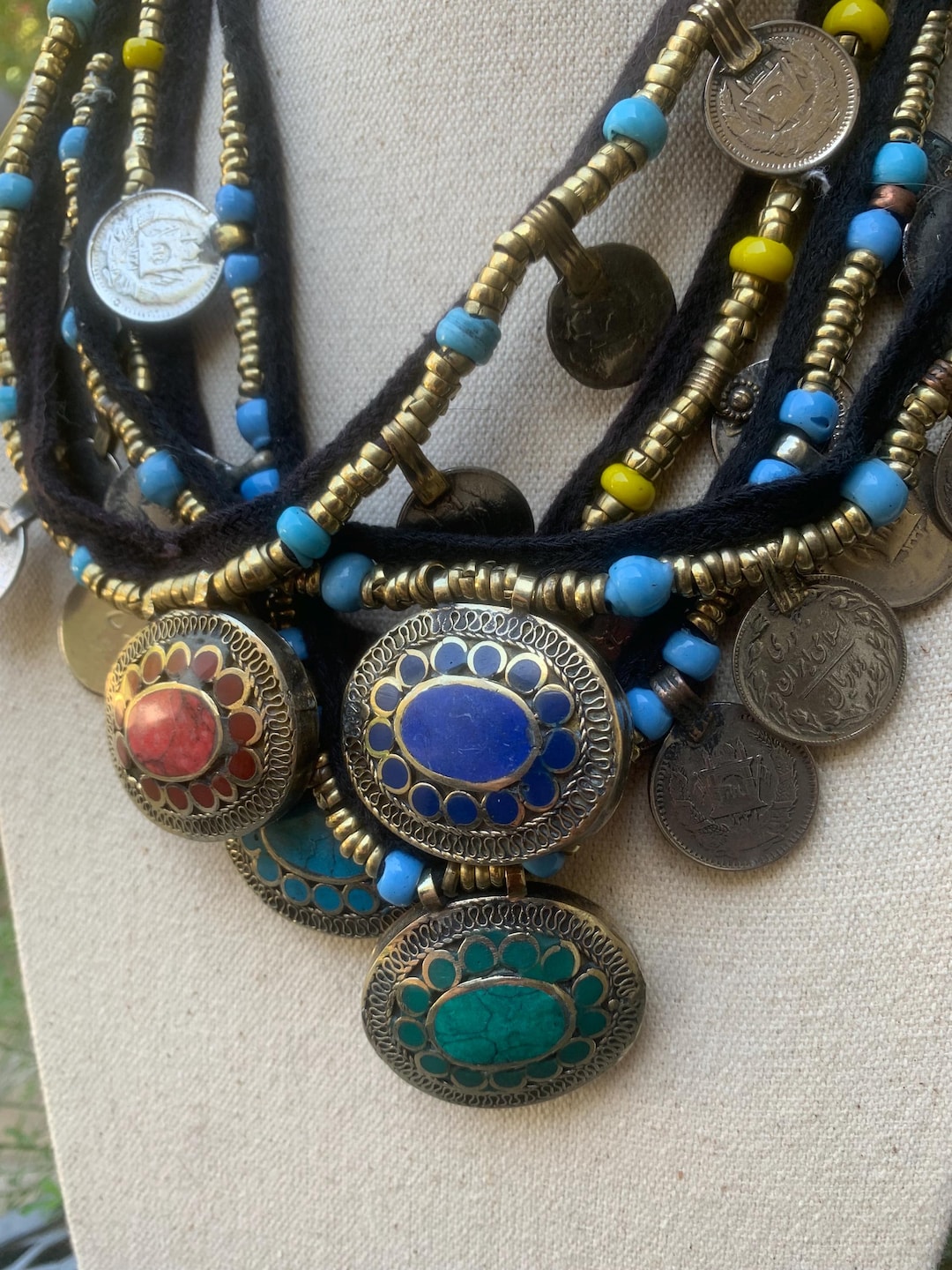 Vintage Middle Eastern Coin Necklaces 1 - Etsy