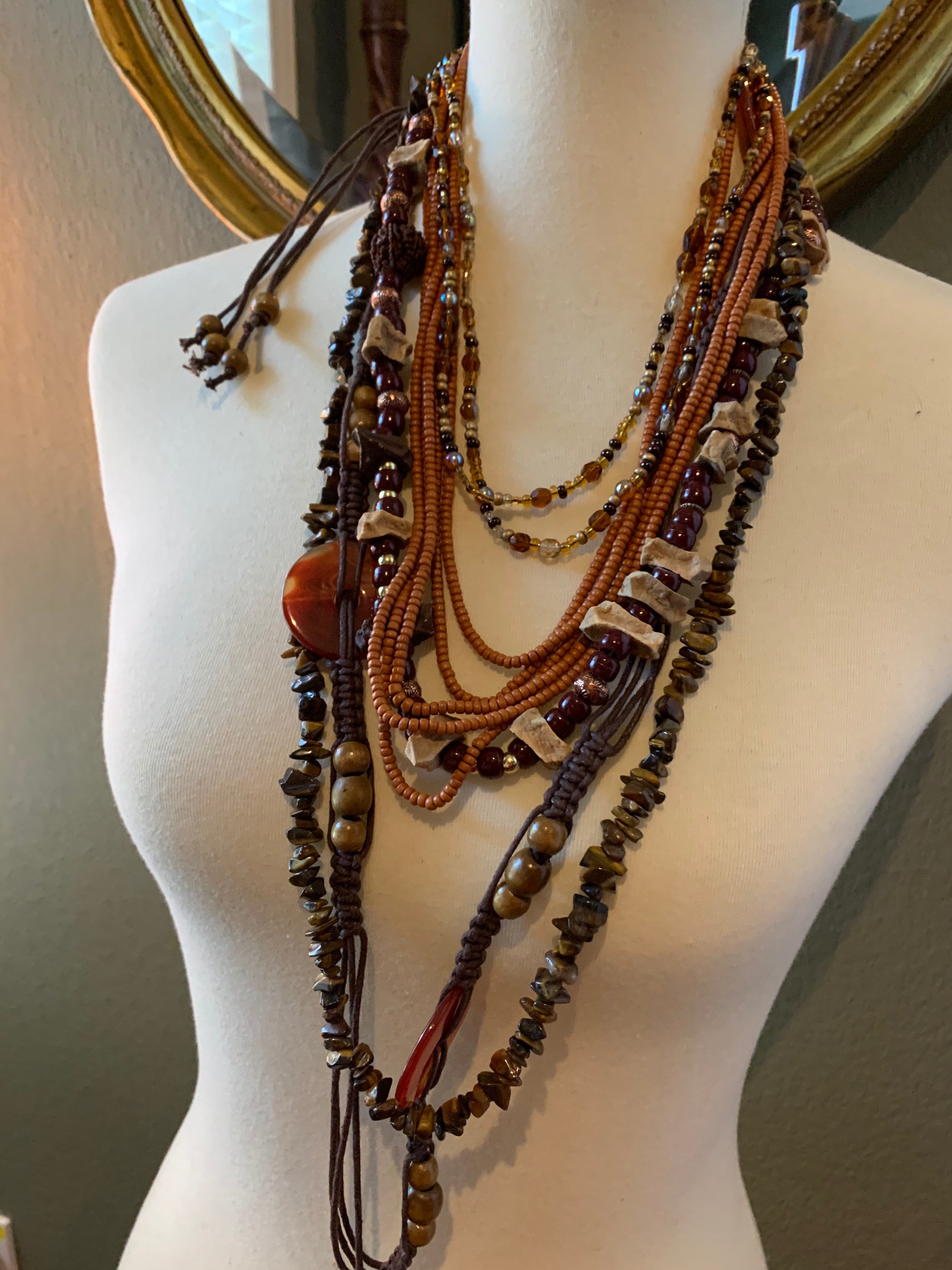 Beautiful Vintage African Style Jewelry Set - Etsy