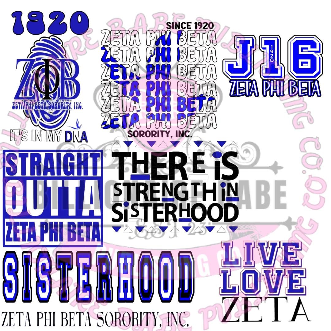 25+ Zeta JPEG PNG Bundle – Zeta Phi Beta Designs for Shirts Mugs & More ...